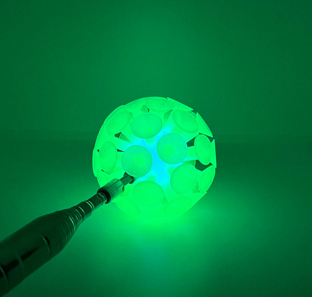 MaxDiscTance “Halo” MultiColored Glow Suction Cup Retriever Attachment ...